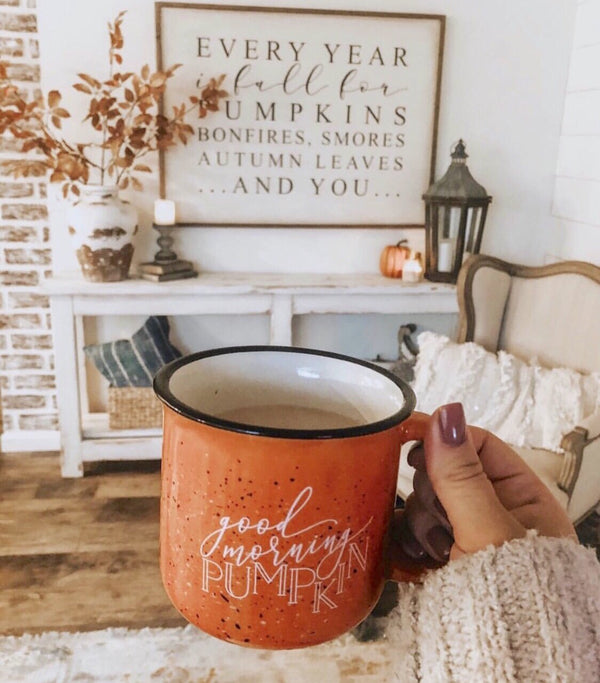 Home / Products / Good Morning Pumpkin Campfire Mug