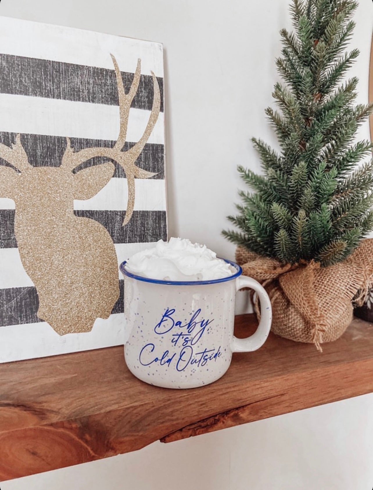 home products baby it s cold outside campfire mug