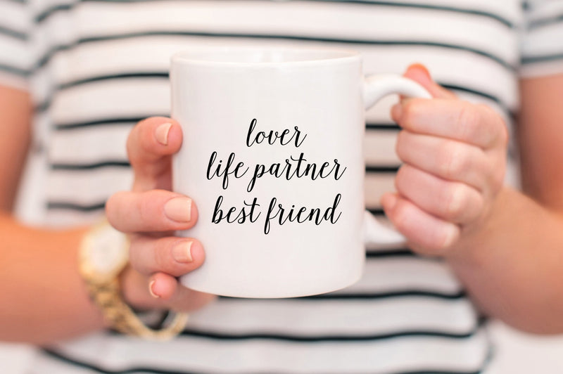 Home / Products / Lover, Life Partner, Best Friend Mug