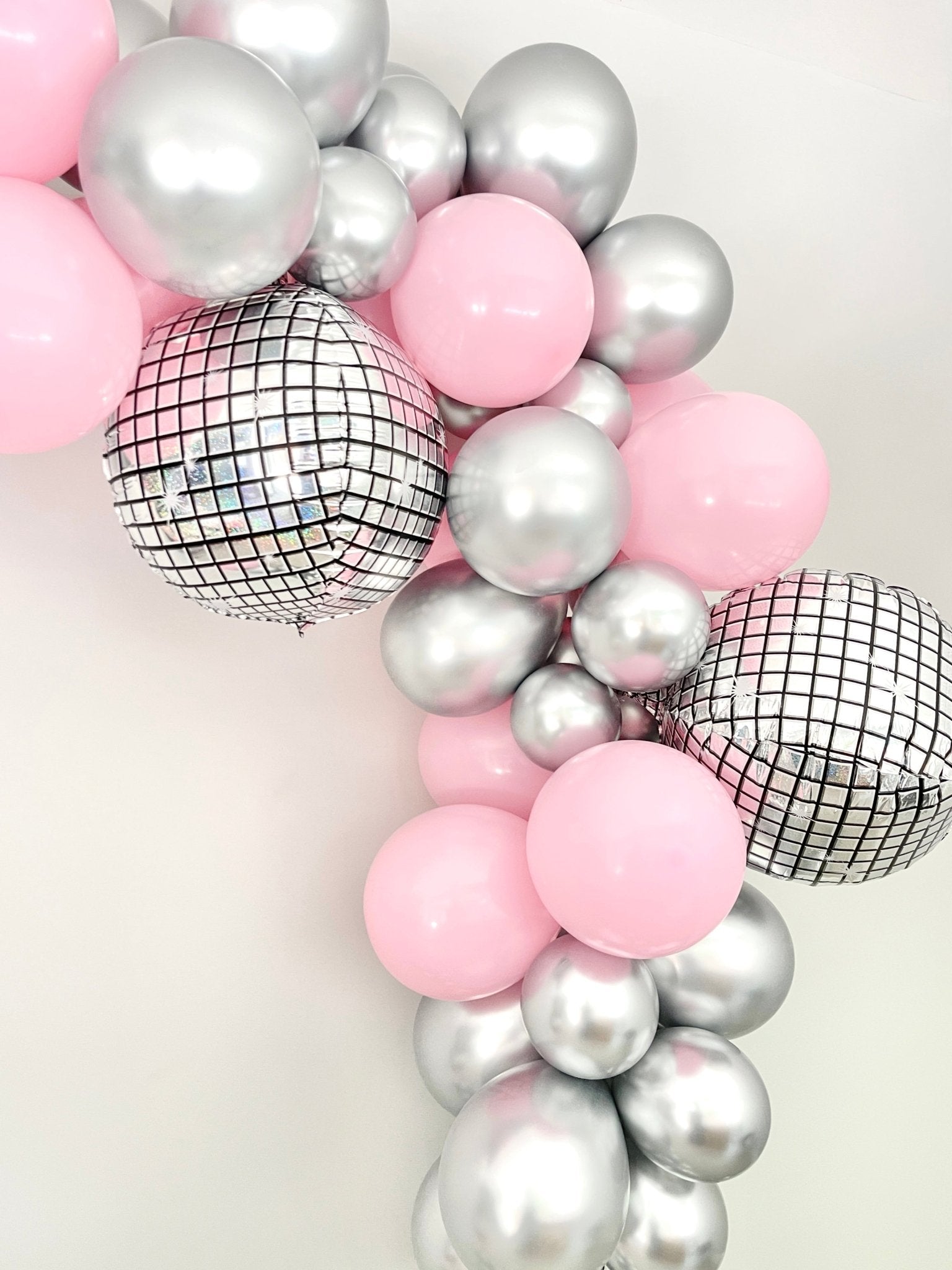 Home / Products / Pink Disco Balloon Garland Kit