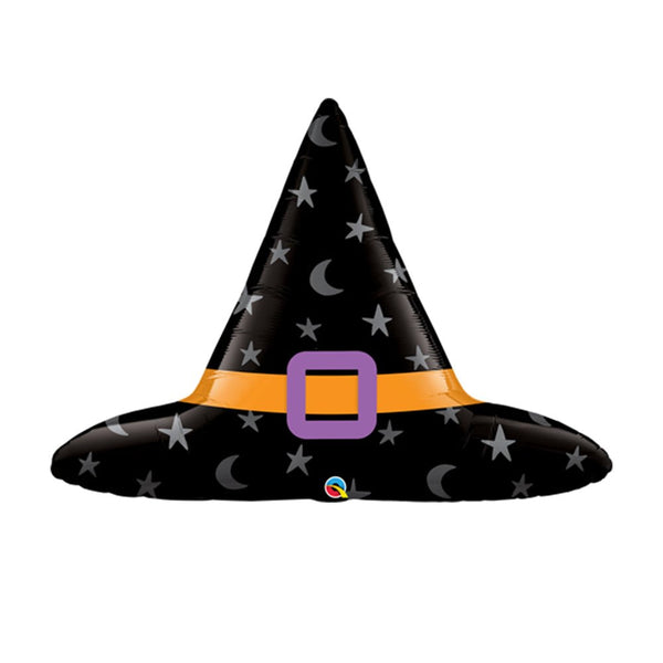 Moon and Star Witch Hat Balloon